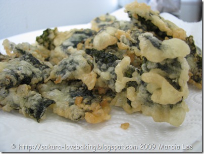 What's For Dessert Today: Deep fried seaweed